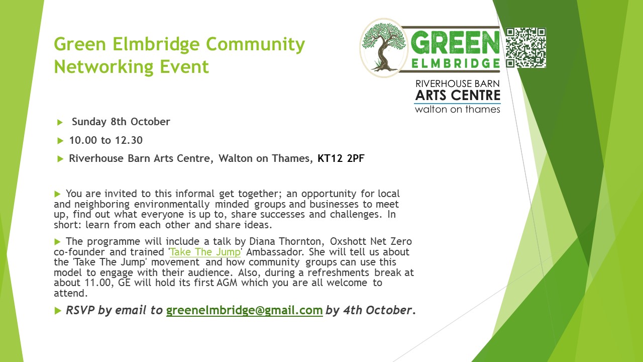 Green Elmbridge Network Event | Esher Residents Association
